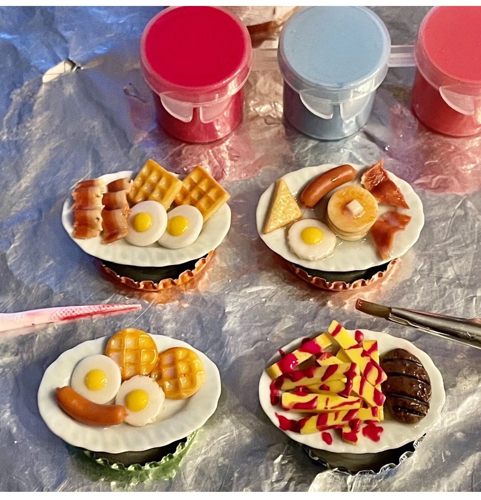 12pc Miniature Golden French Fries Lot 16-112 Scale - Etsy