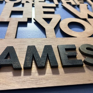 3D Wood Art of James 4:10 - Etsy