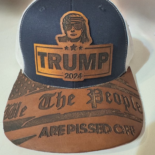 Trump Cap Patch Svg - Etsy
