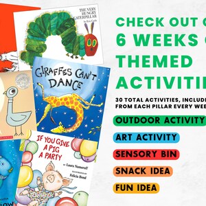 The Very Hungry Caterpillar Reading Activity | Preschool & Kindergarten ...