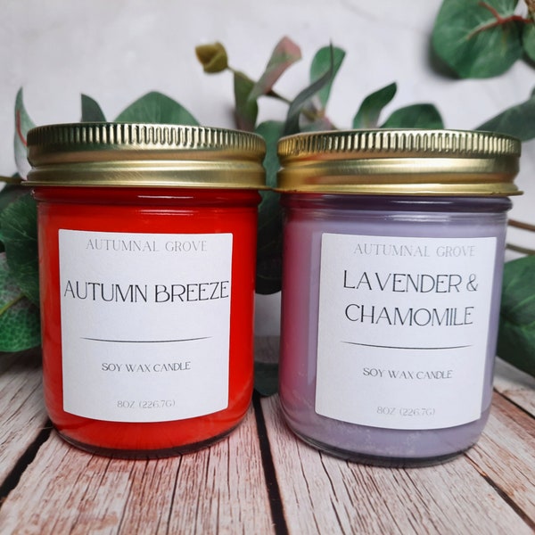 Handcrafted Candles - Etsy
