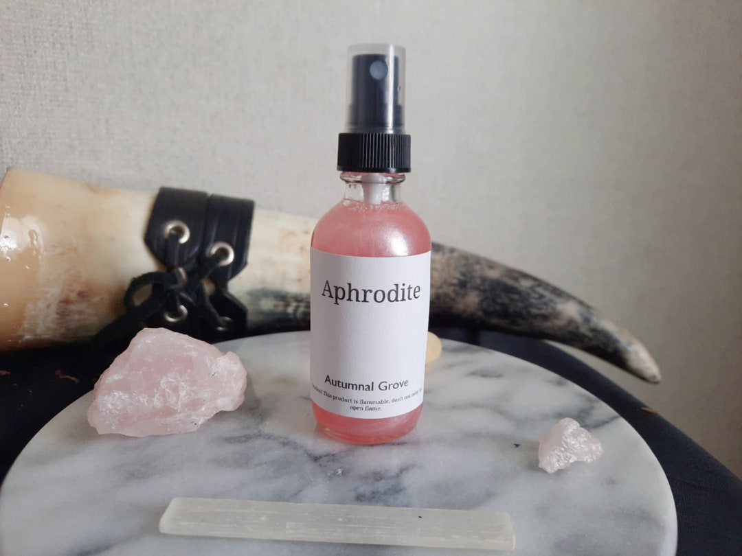 Aphrodite Pink Shimmer Body Spray Handmade - Etsy