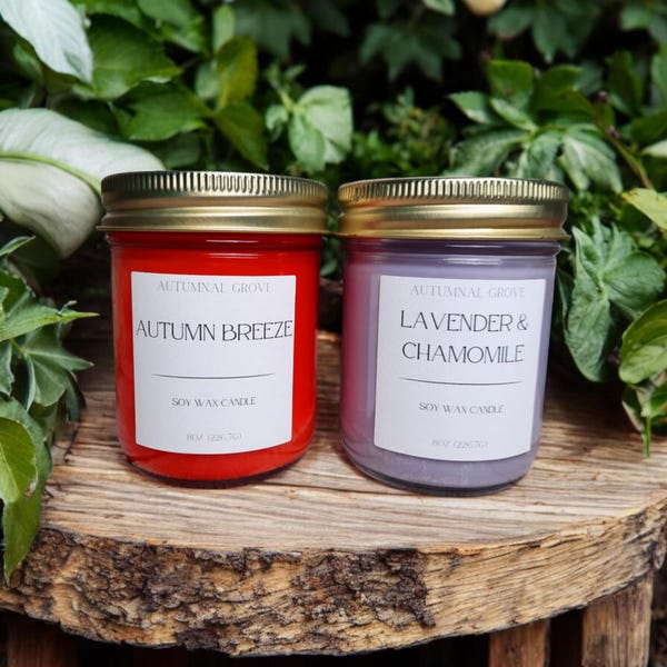 Handcrafted Candles - Etsy