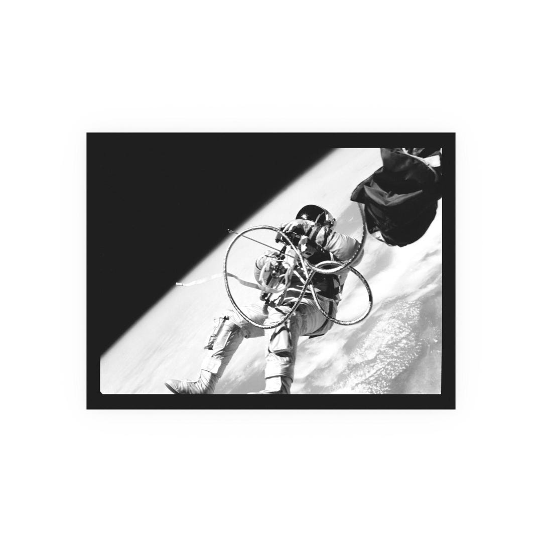 Aerospace Poster - Astronaut Space Walk - Etsy