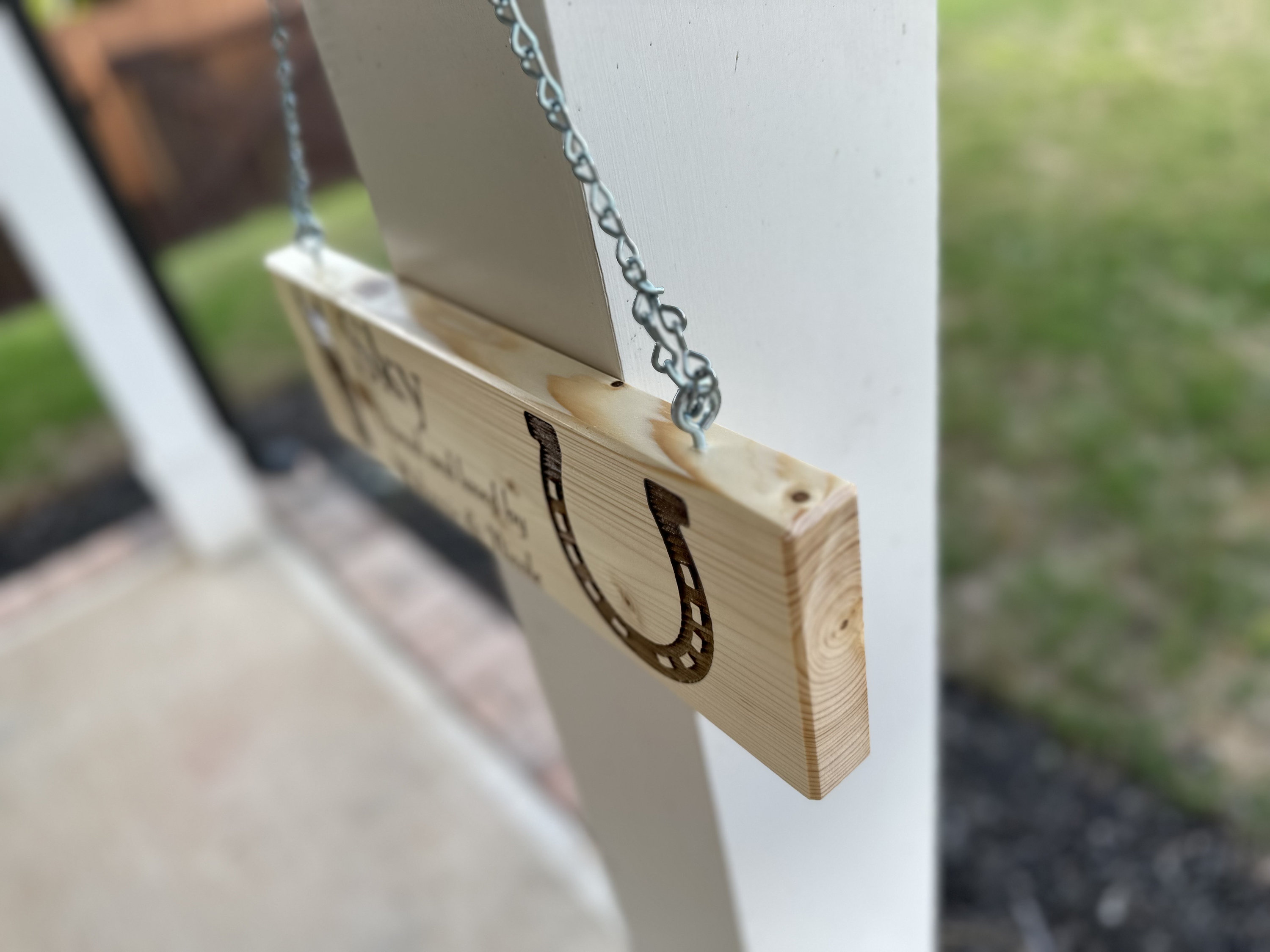 Personalized Horse Stall Sign, Horse Name Plate, Horse Tack Room Sign ...