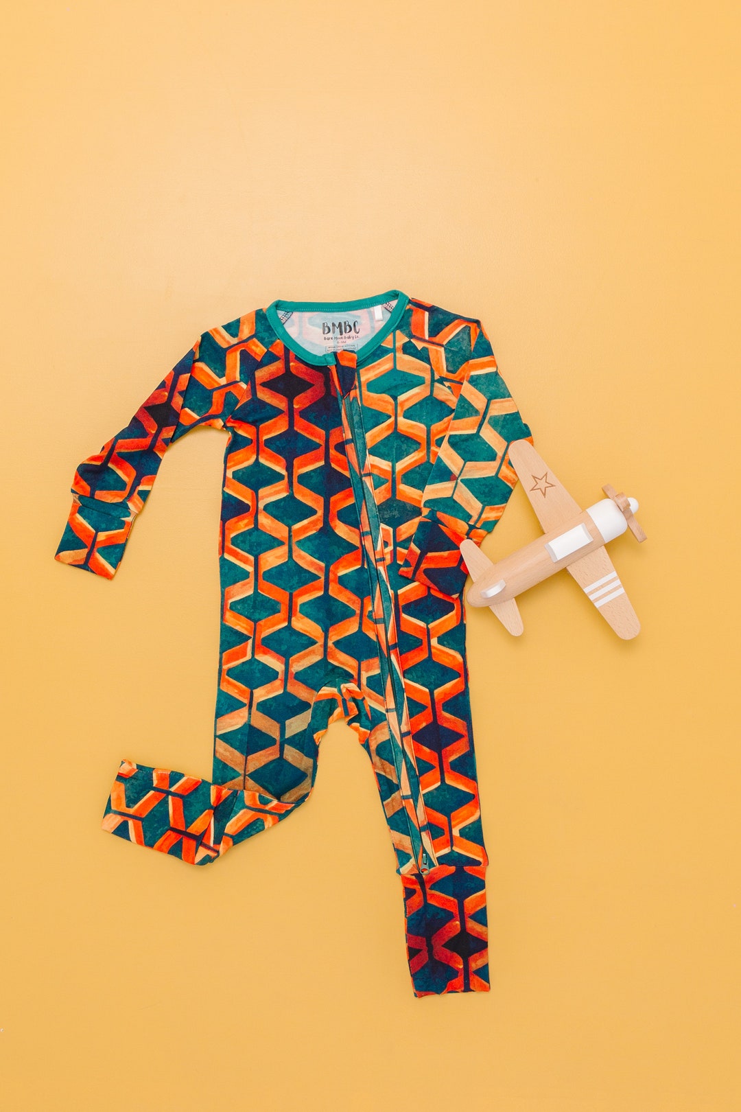 Bamboo Convertible Romper- Copperline | Zippered Romper | Bamboo Baby ...