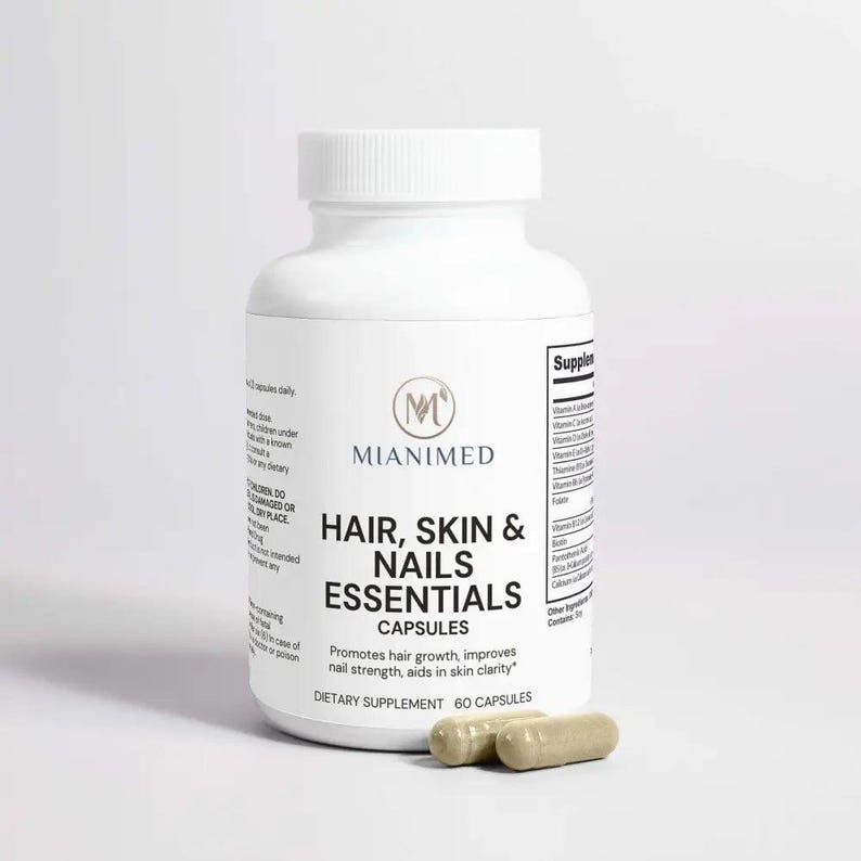 Hair, Skin and Nails Essentials - Etsy