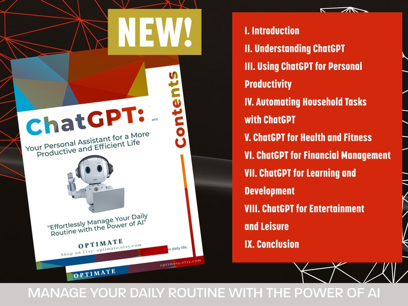 How To Use Chatgpt For A More Productive And Efficient Life Etsy