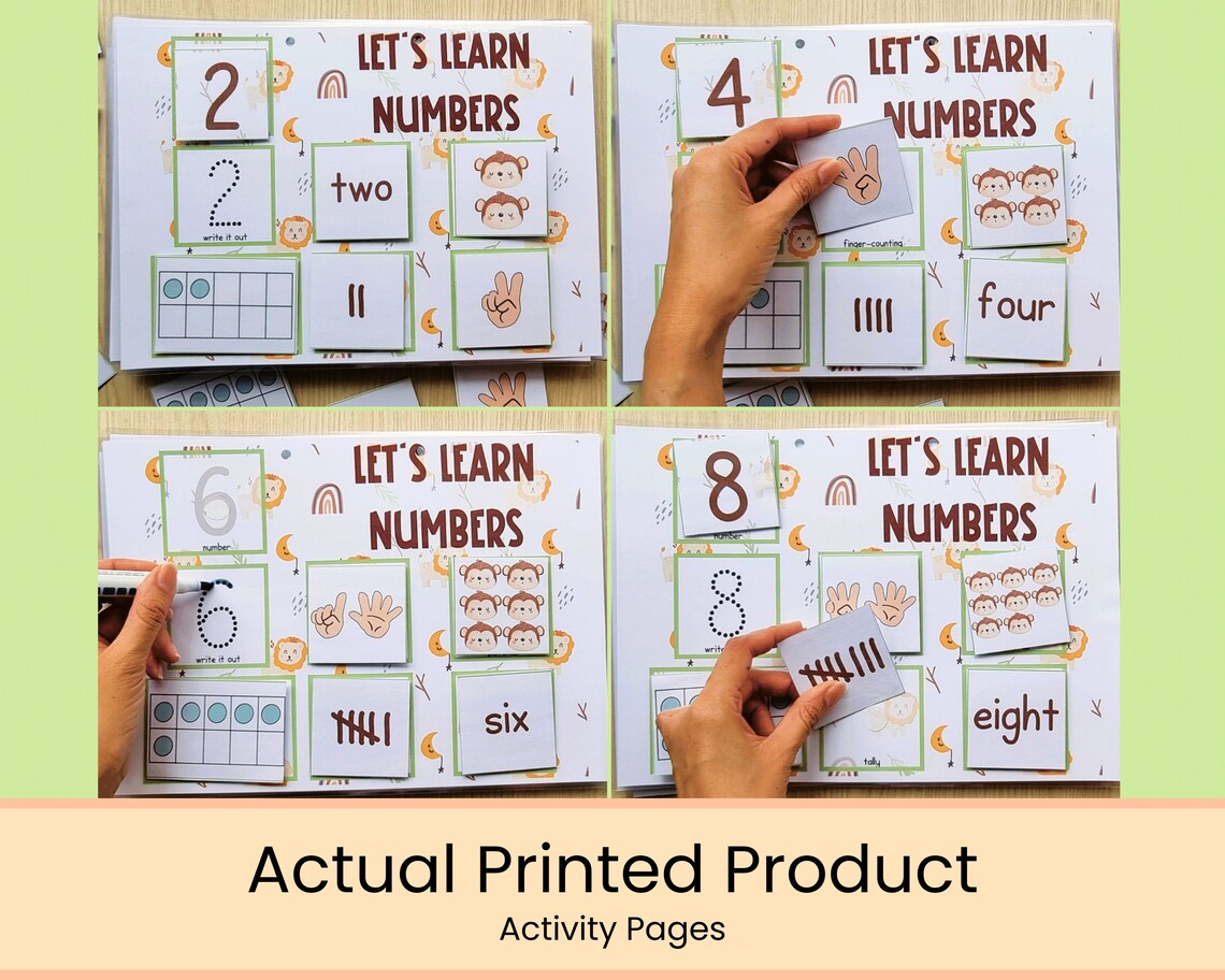 Montessori Counting Activity for Toddlers | Learn to Count | Numbers 1 ...