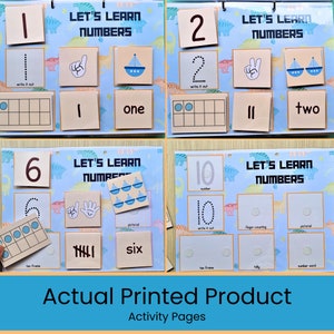 Montessori Counting Activity for Toddlers | Learn to Count | Numbers 1 ...