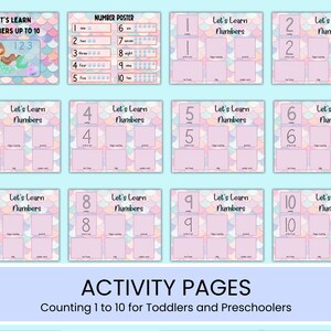 Montessori Counting Activity for Toddlers | Learn to Count | Numbers 1 ...