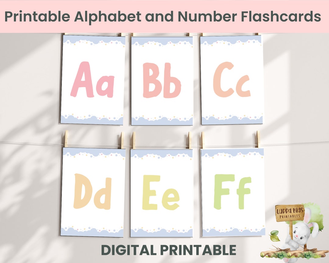 ABC Flashcards | A-Z Flashcards | 1-10 Flashcards | Alphabet Flashcards ...