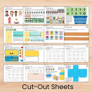 Toddler Busy Book Printable Preschool Activities Homeschool Montessori ...