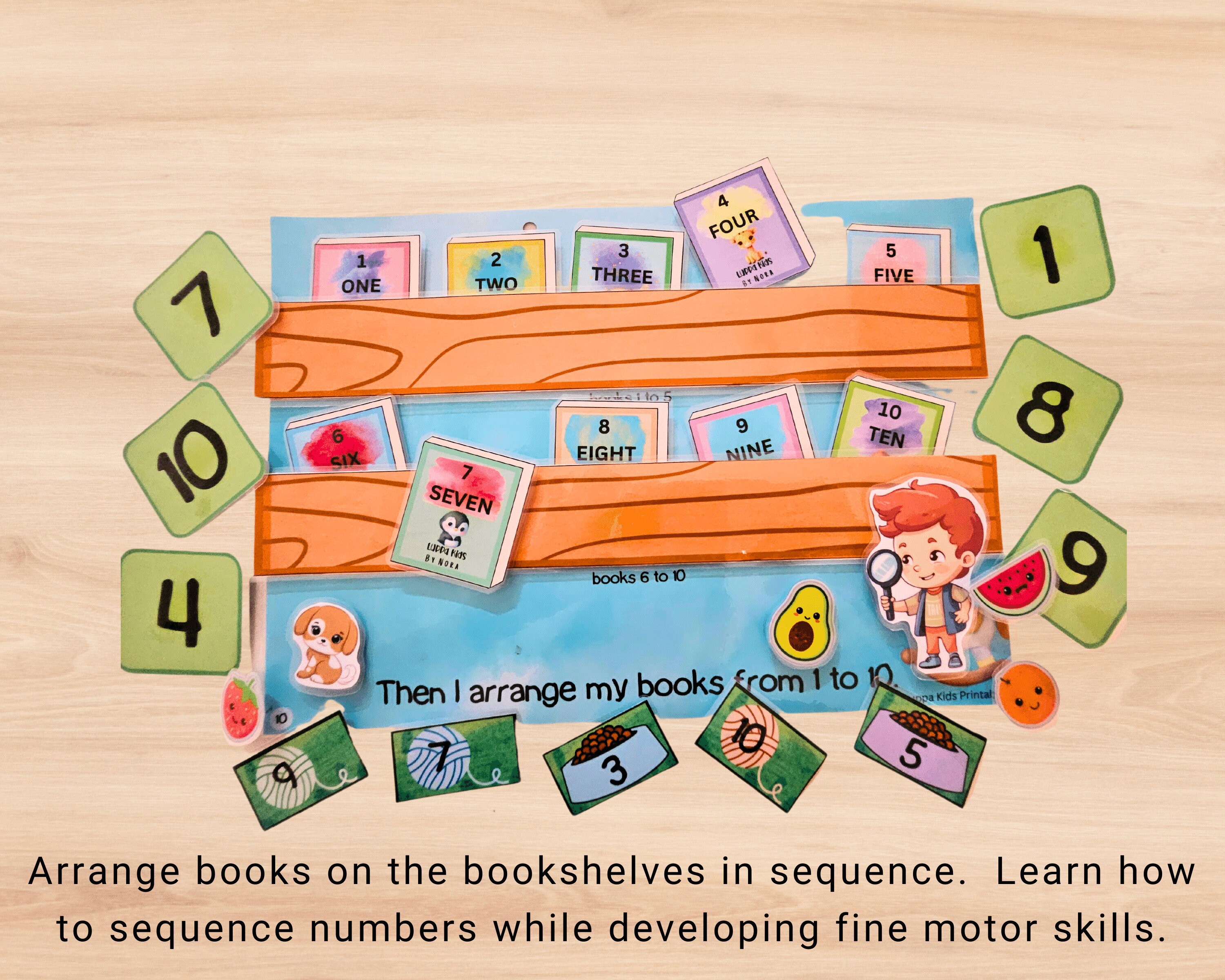 Toddler Busy Book Printable Preschool Activities Homeschool Montessori ...