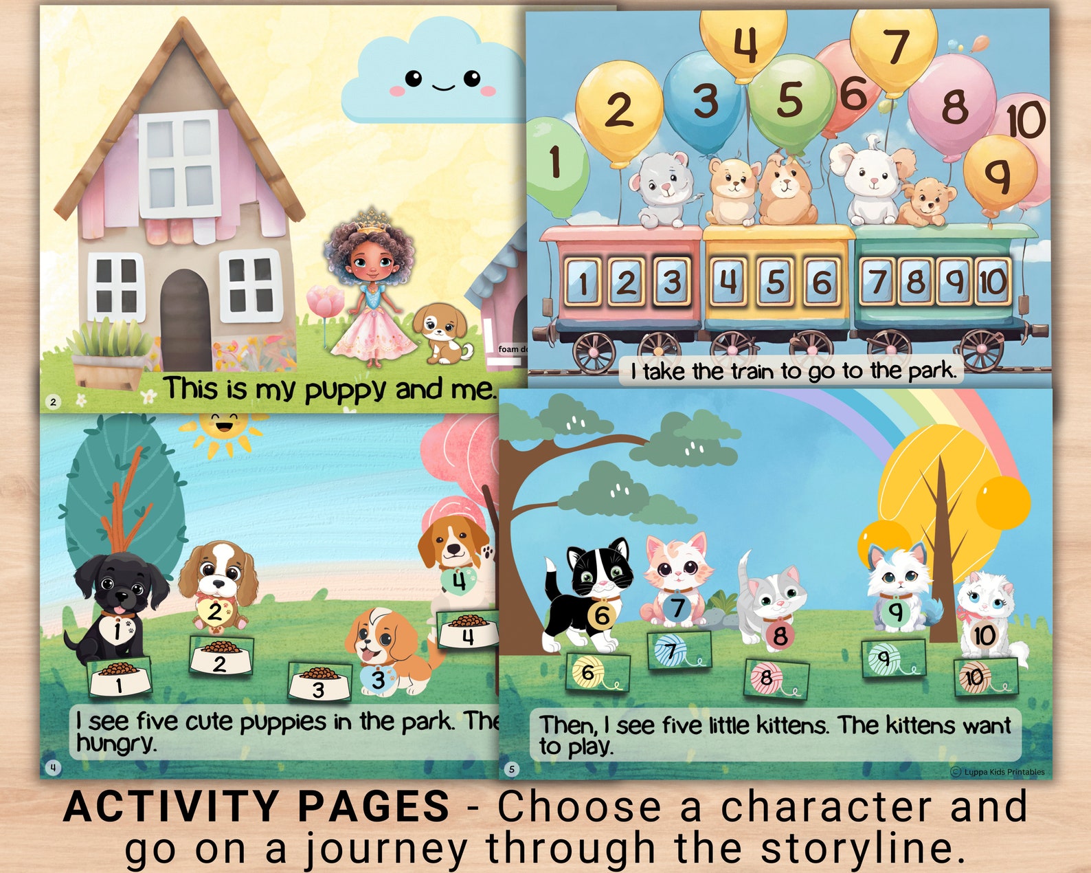 Toddler Busy Book Printable Preschool Activities Homeschool Montessori ...