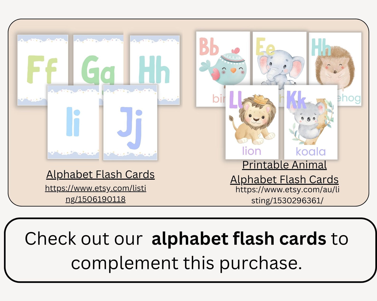 Woodland Alphabet Poster, Preschool ABC Chart, Animal Alphabet Letters ...