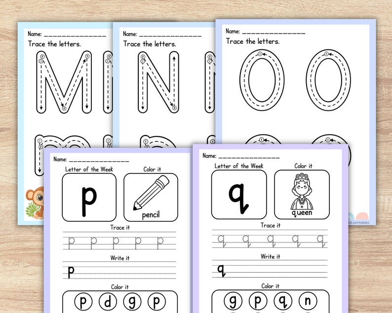 Letter Tracing Worksheets, Alphabet Tracing Worksheets, Alphabet ...