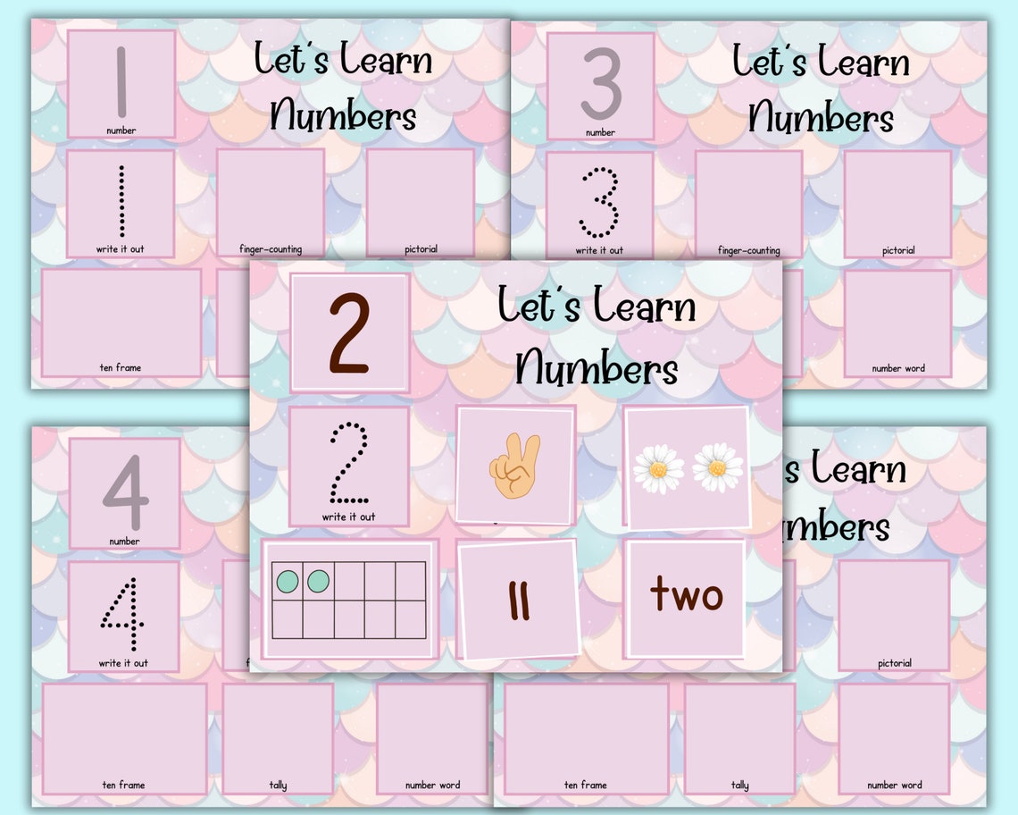 Montessori Counting Activity for Toddlers Learn to Count Numbers 1 to ...