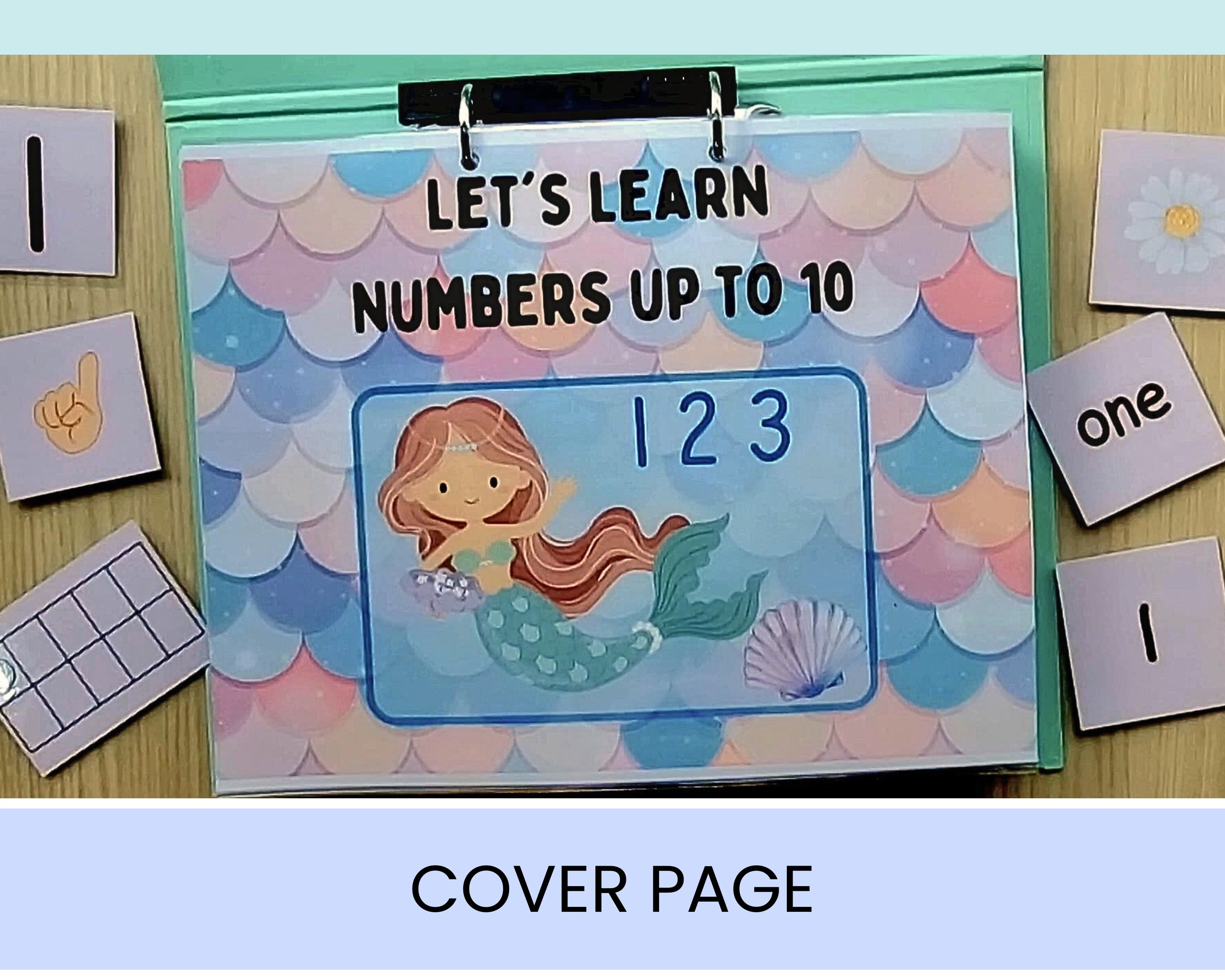 Montessori Counting Activity for Toddlers Learn to Count Numbers 1 to ...