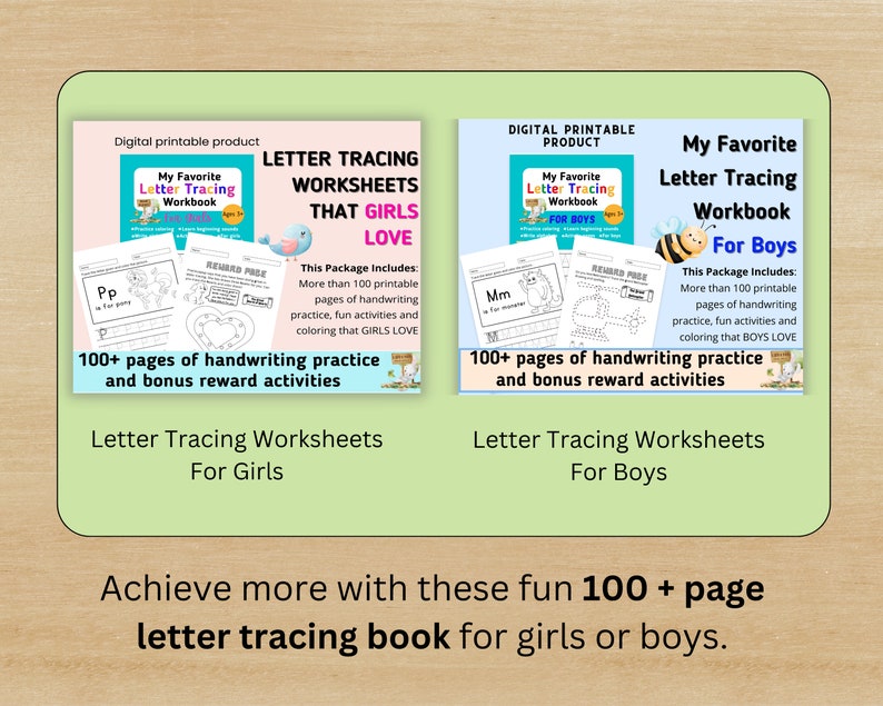 Printable Worksheets Alphabet Tracing Kids Preschool Curriculum ...