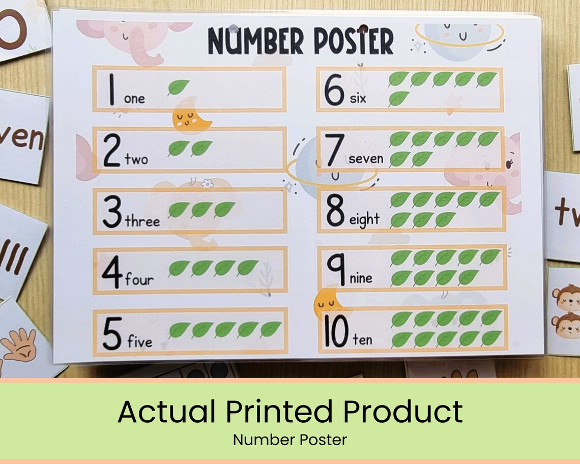 Montessori Counting Activity for Toddlers | Learn to Count | Numbers 1 ...