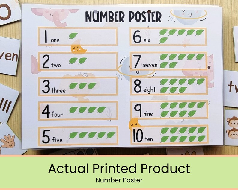 Montessori Counting Activity for Toddlers | Learn to Count | Numbers 1 ...