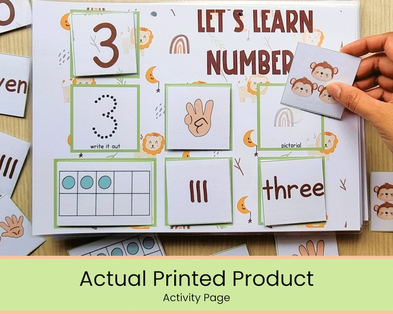 Montessori Counting Activity for Toddlers | Learn to Count | Numbers 1 ...