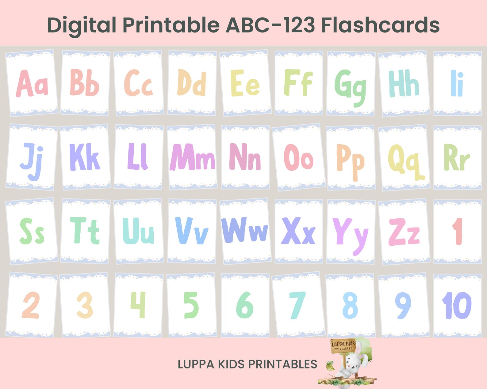 ABC Flashcards | A-Z Flashcards | 1-10 Flashcards | Alphabet Flashcards ...