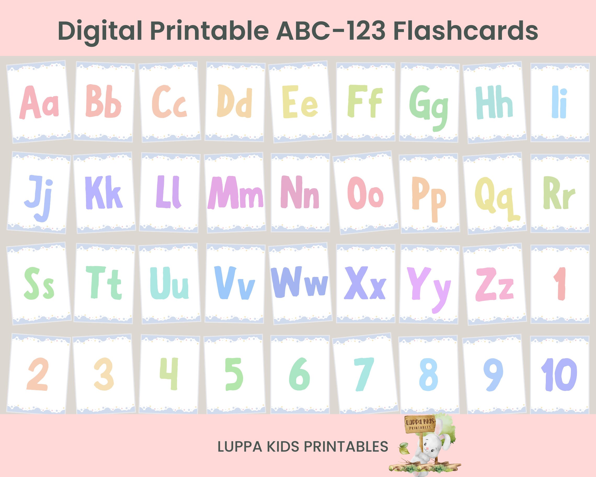ABC Flashcards | A-Z Flashcards | 1-10 Flashcards | Alphabet Flashcards ...