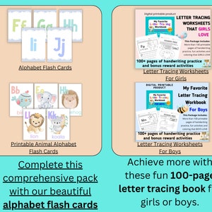 Letter of the Week Worksheets Printable, Alphabet Busy Book, Learning ...