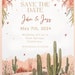 Floral Desert Invite- Digital File - Etsy