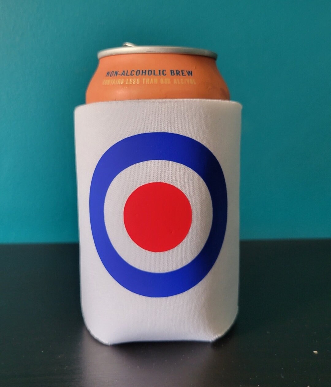 Mod Bullseye Beer Koozie - Etsy