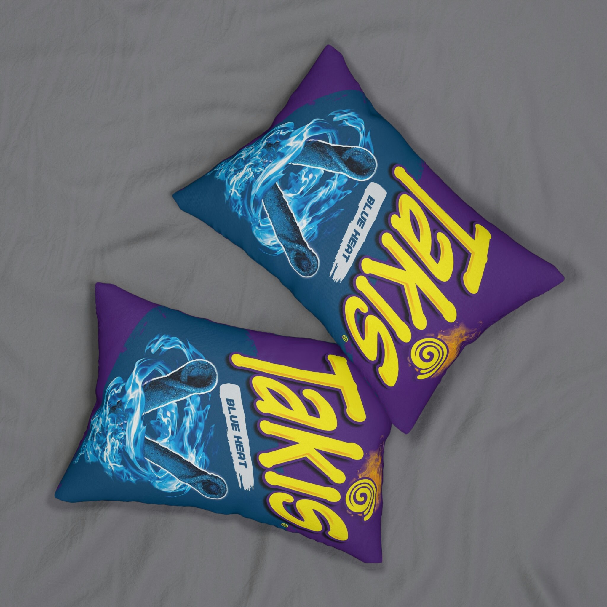 Blue Takis Themed Polyester Lumbar Pillow - Etsy