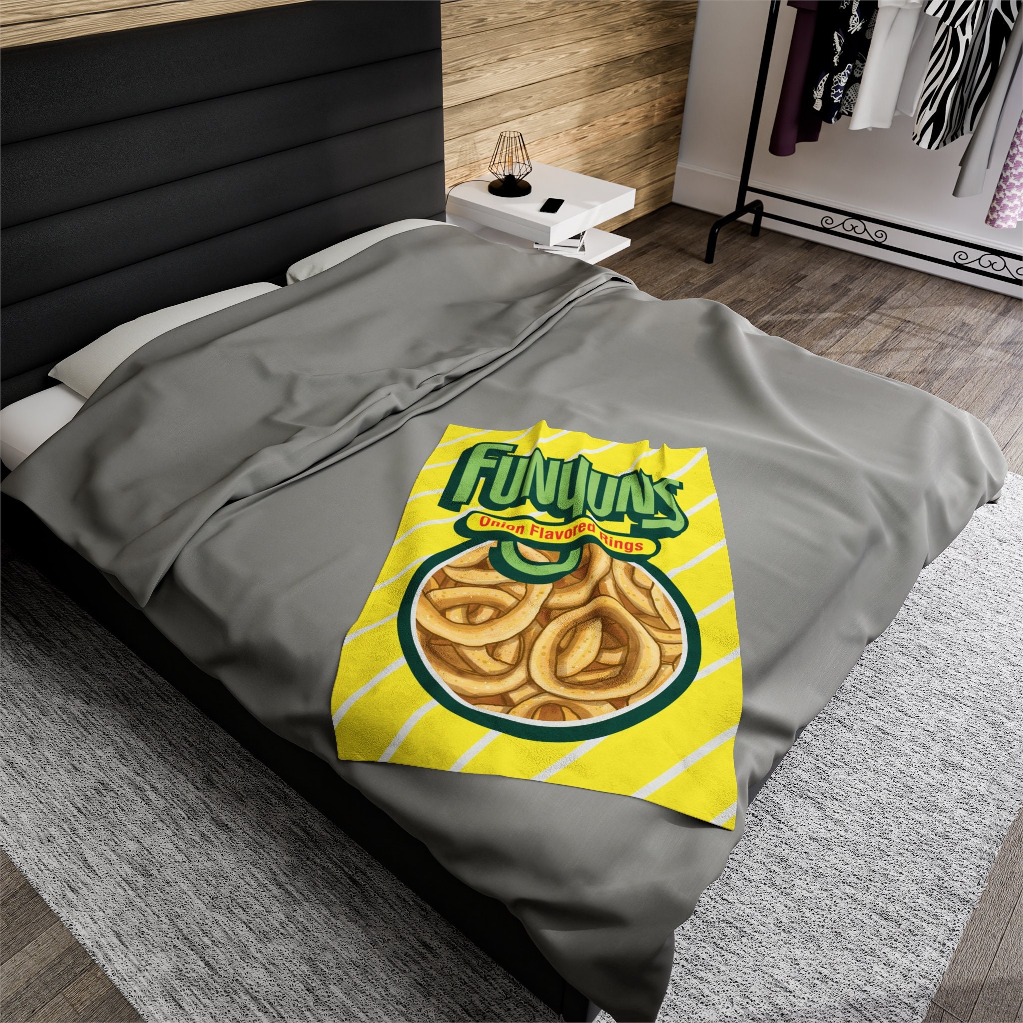 Funyuns Themed Soft Throw Blanket - Etsy
