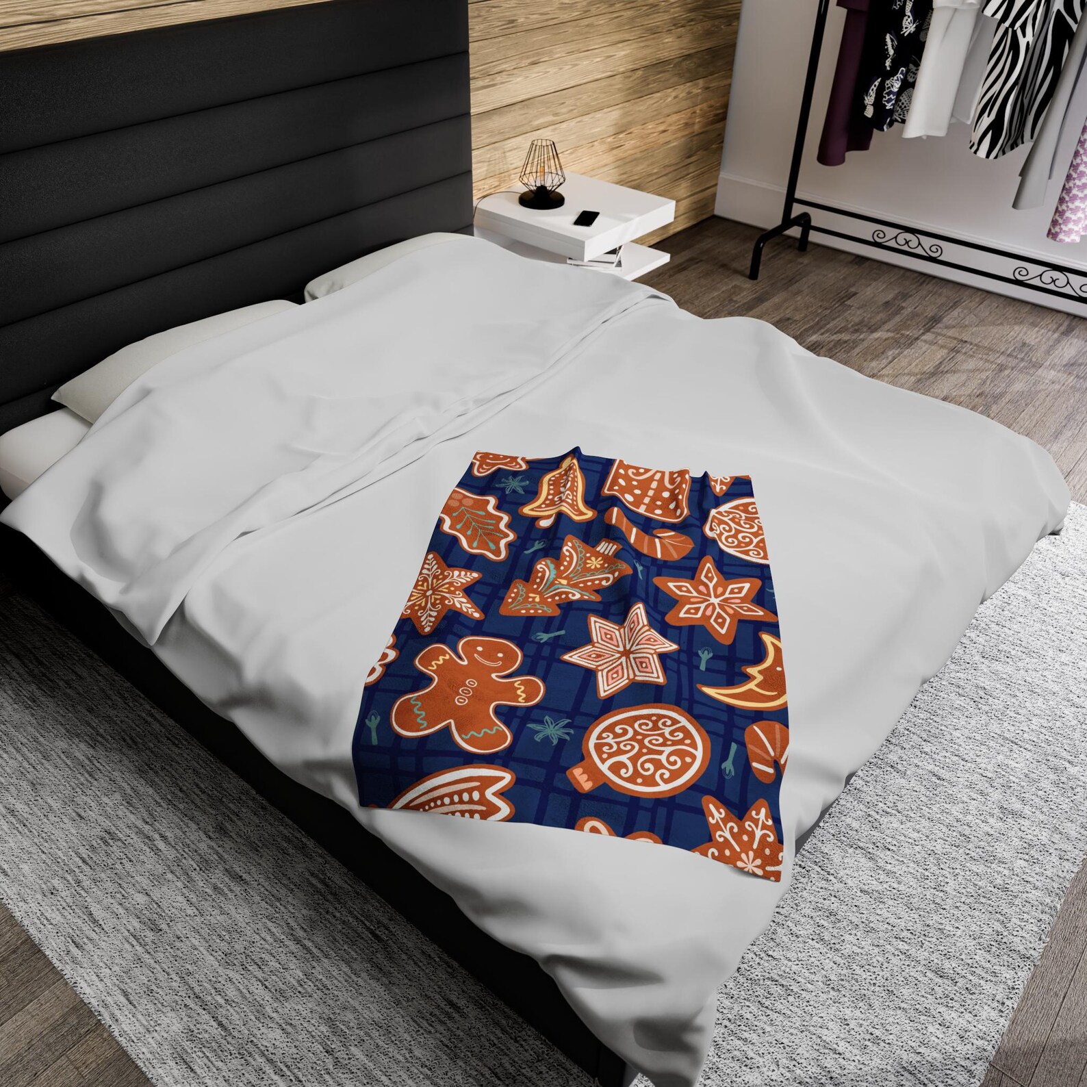 Gingerbread Cookies Soft Blanket - Etsy