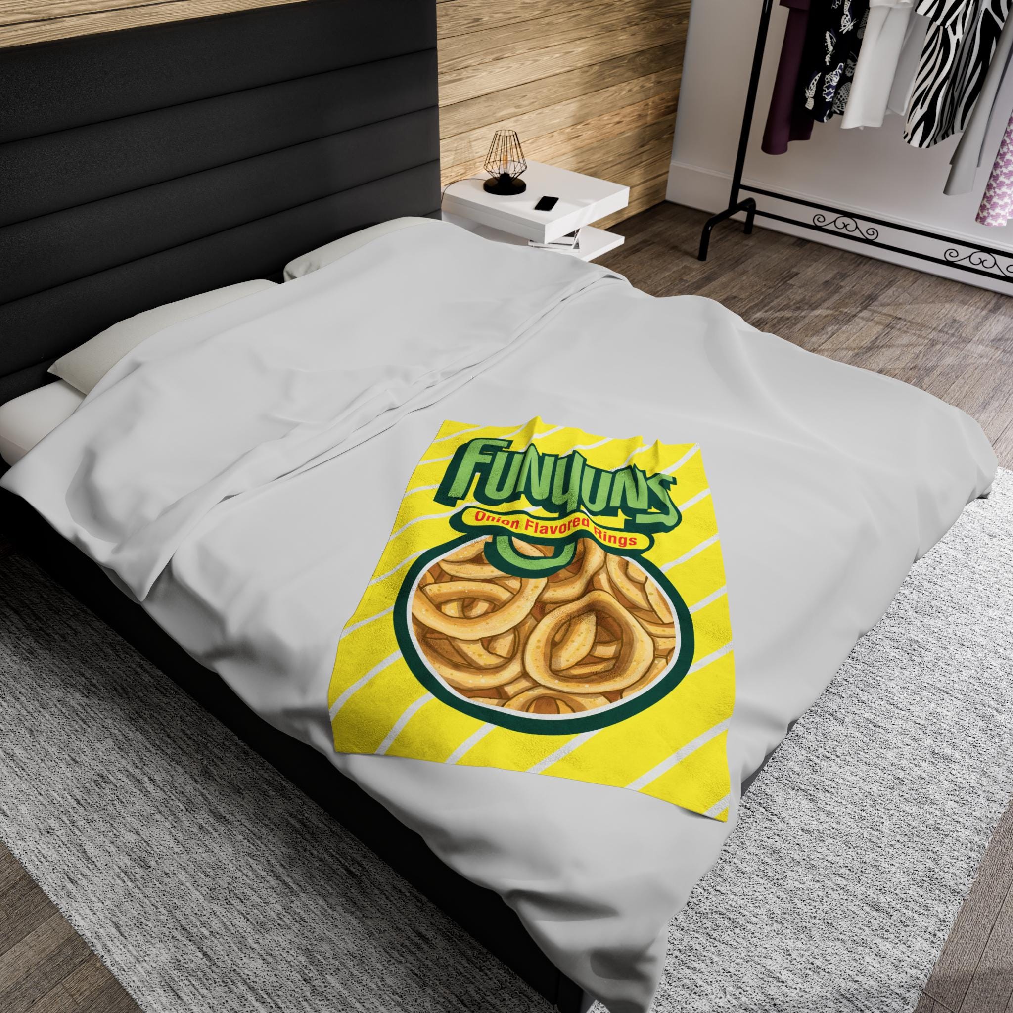 Funyuns Themed Soft Throw Blanket - Etsy