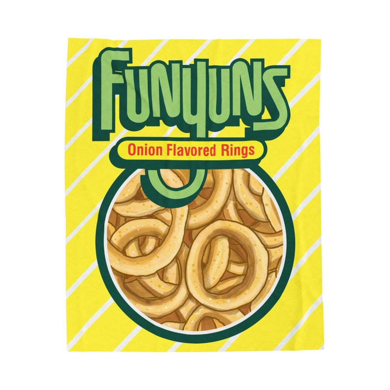 Funyuns Themed Soft Throw Blanket - Etsy