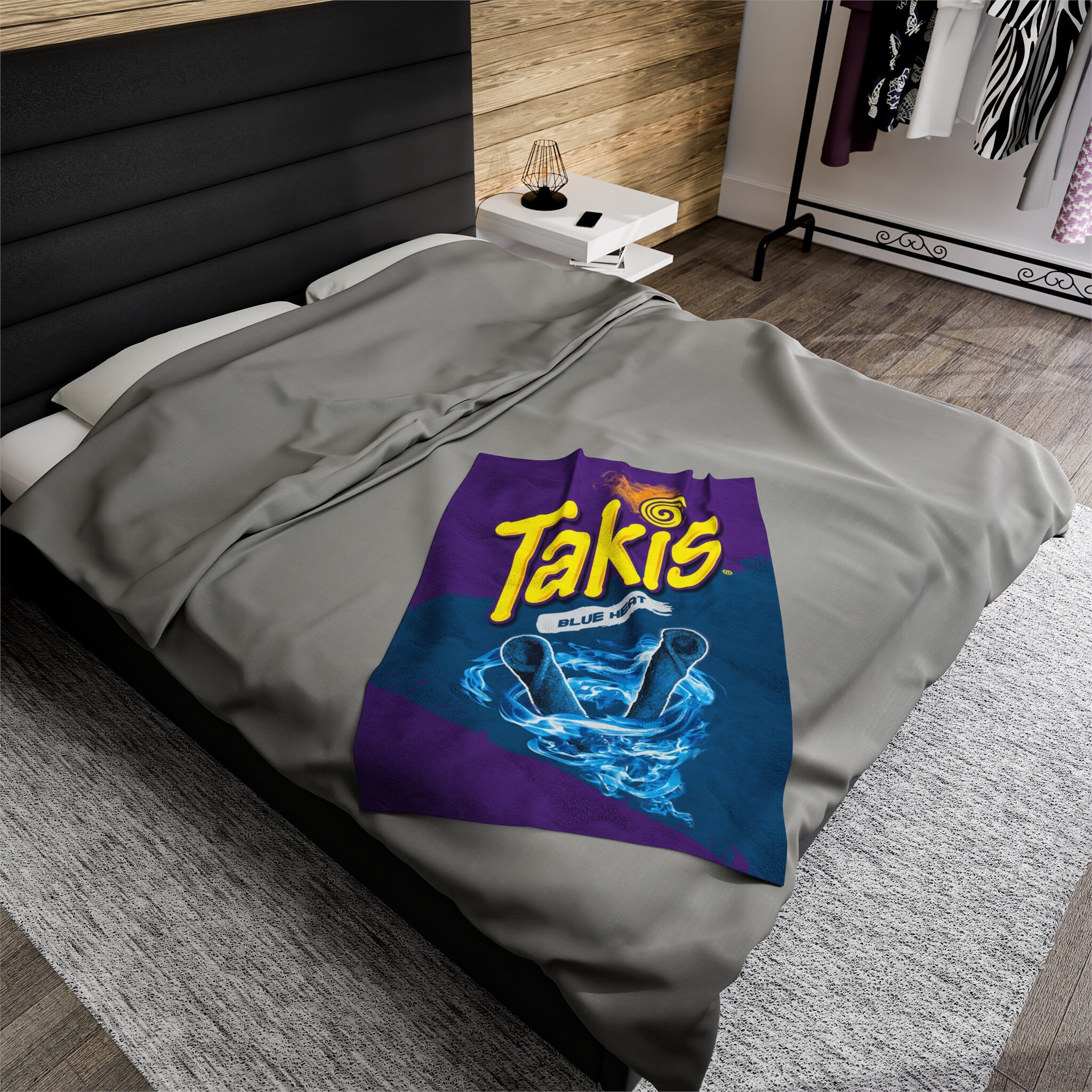 Blue Takis Themed Soft Throw Blanket - Etsy