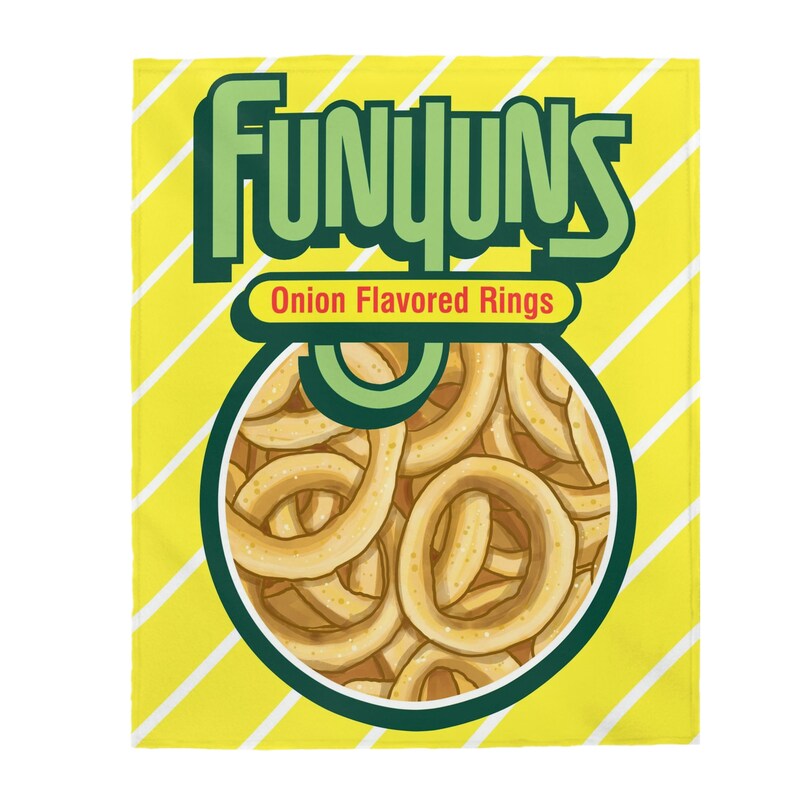 Funyuns Themed Soft Throw Blanket - Etsy