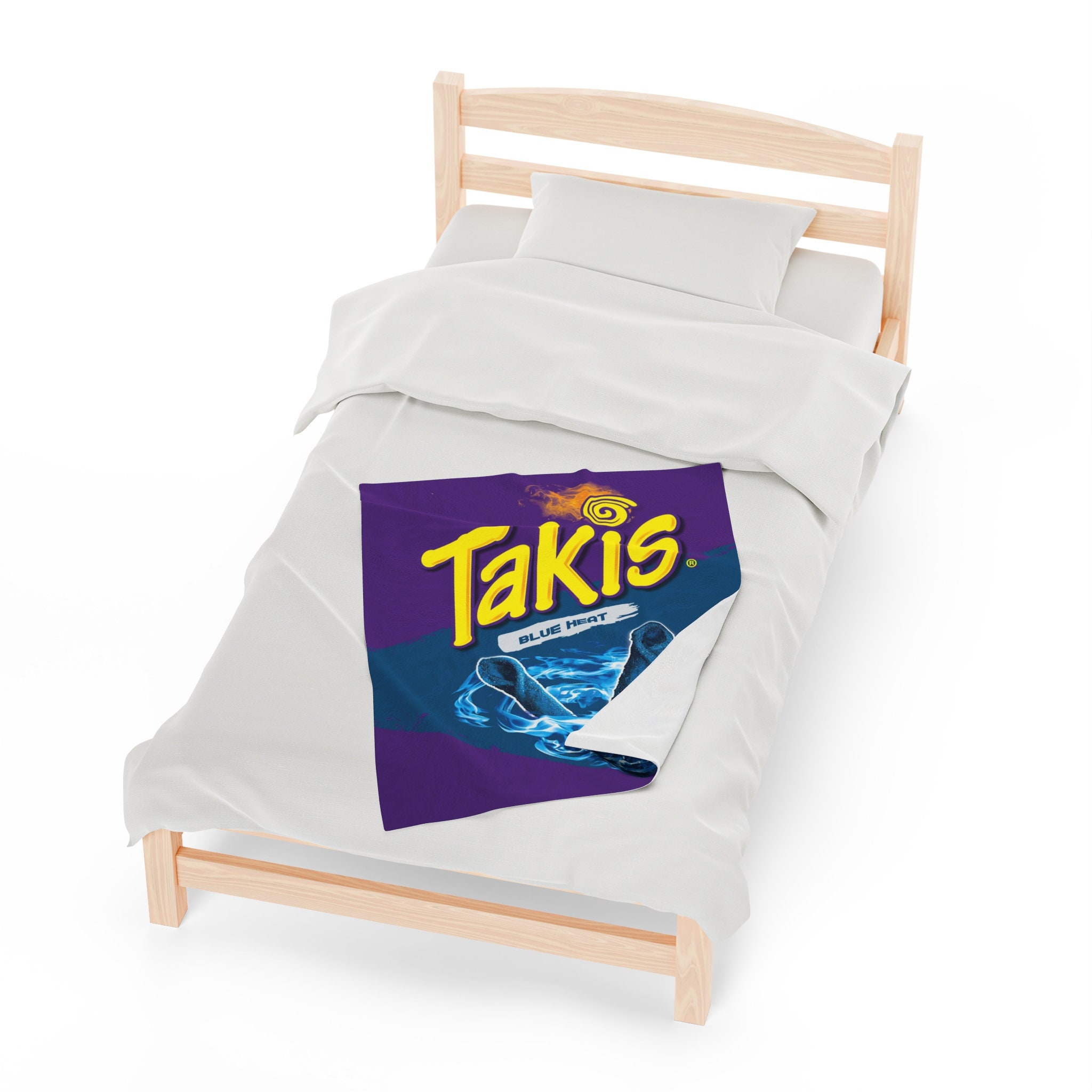 Blue Takis Themed Soft Throw Blanket - Etsy