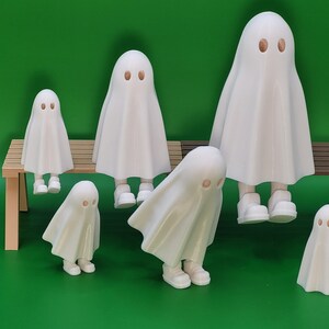 Ghost With Feet 3D Printed Ghost Decoration Seen on Tiktok With Pop-up ...