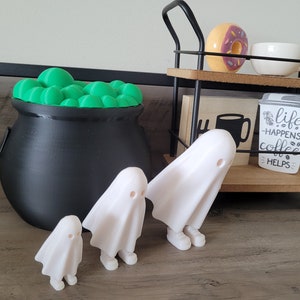 Ghost With Feet 3D Printed Ghost Decoration Seen on Tiktok With Pop-up ...
