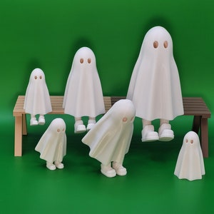 Ghost With Feet 3D Printed Ghost Decoration Seen on Tiktok With Pop-up ...