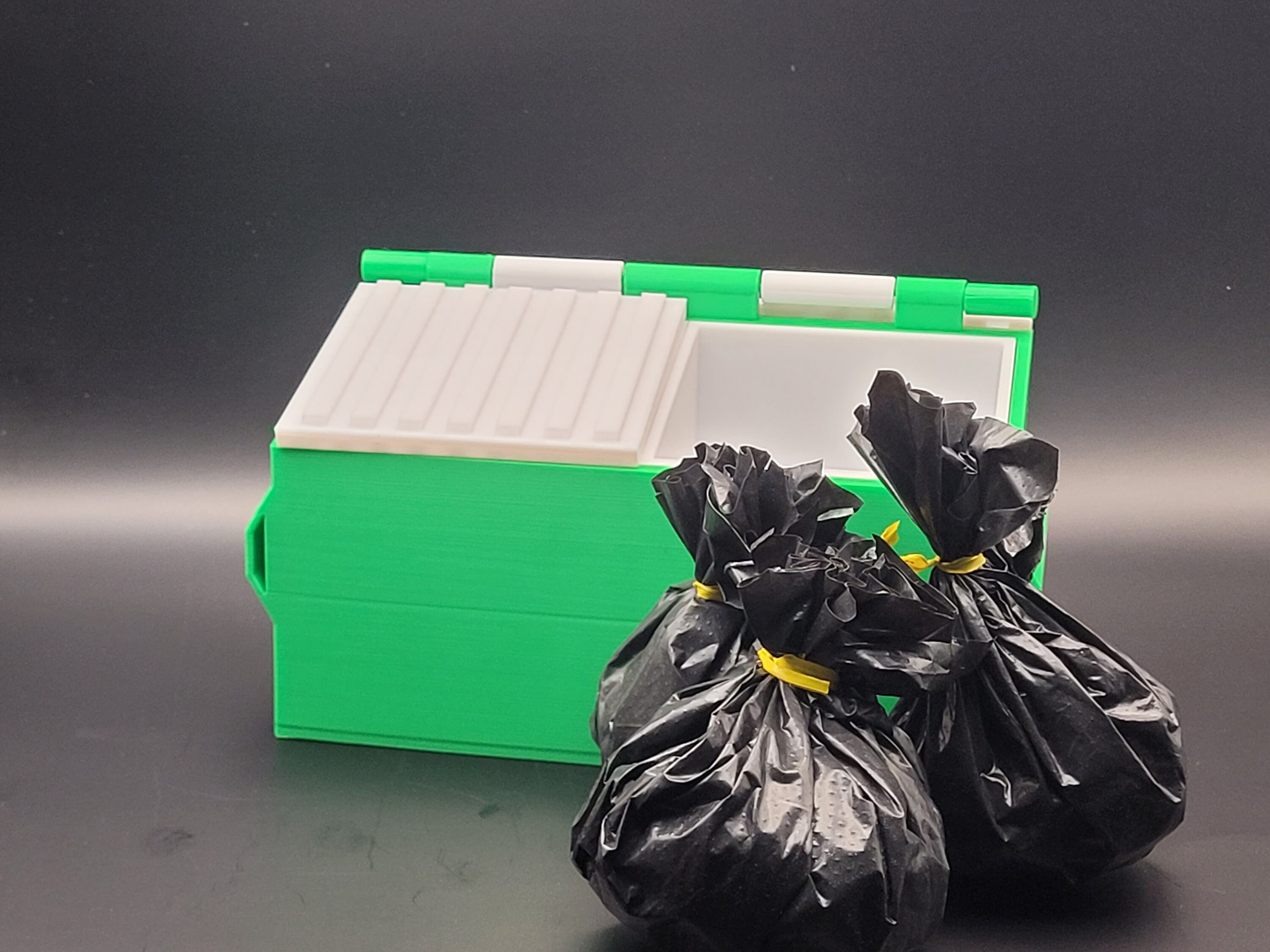 3D PRINTED MINI DUMPSTER Organizer Desk Storage Office - Etsy