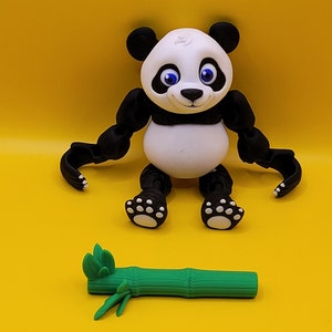 Cute Fidget Toy Panda 3D Printed Adorable Panda Toy 3D Printed Toy ...