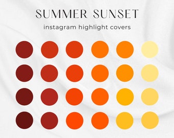 24 Gradient Rainbow Instagram Highlight Covers | Colorful Highlight ...