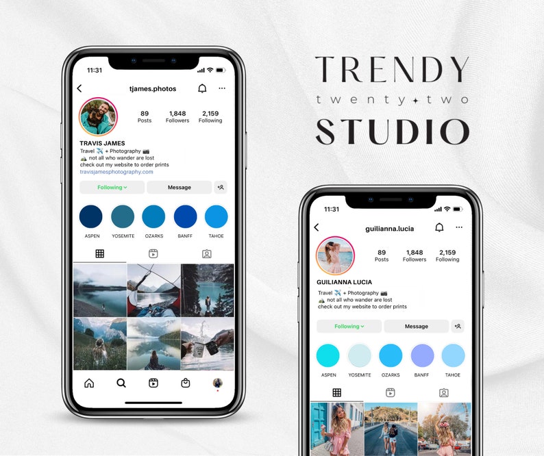 24 Blue Hues Instagram Highlight Covers | Colorful Highlight Icons ...