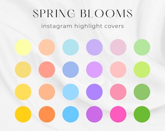 24 Blue Hues Instagram Highlight Covers | Colorful Highlight Icons ...