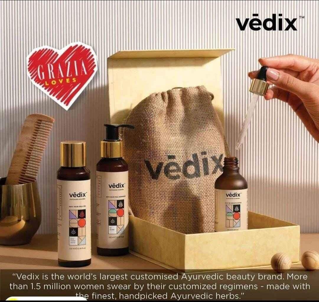 Vedix Ayurvedic Hair Fall Control Kit Customized for - Etsy