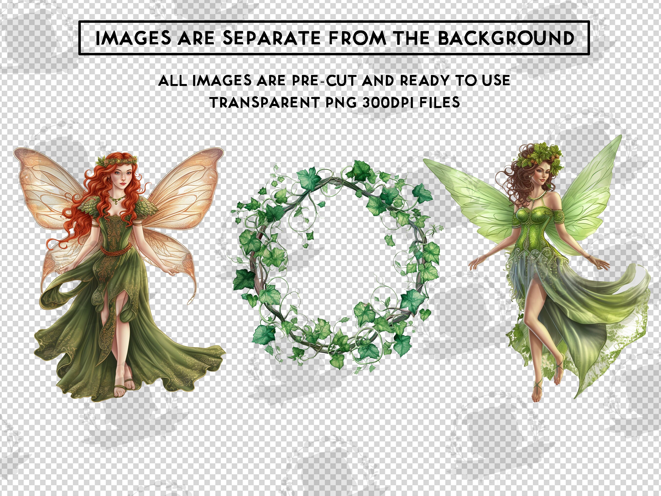 Celtic Fairies Clipart Fantasy Fairy Celtic Goddess Clipart Pagan Irish ...
